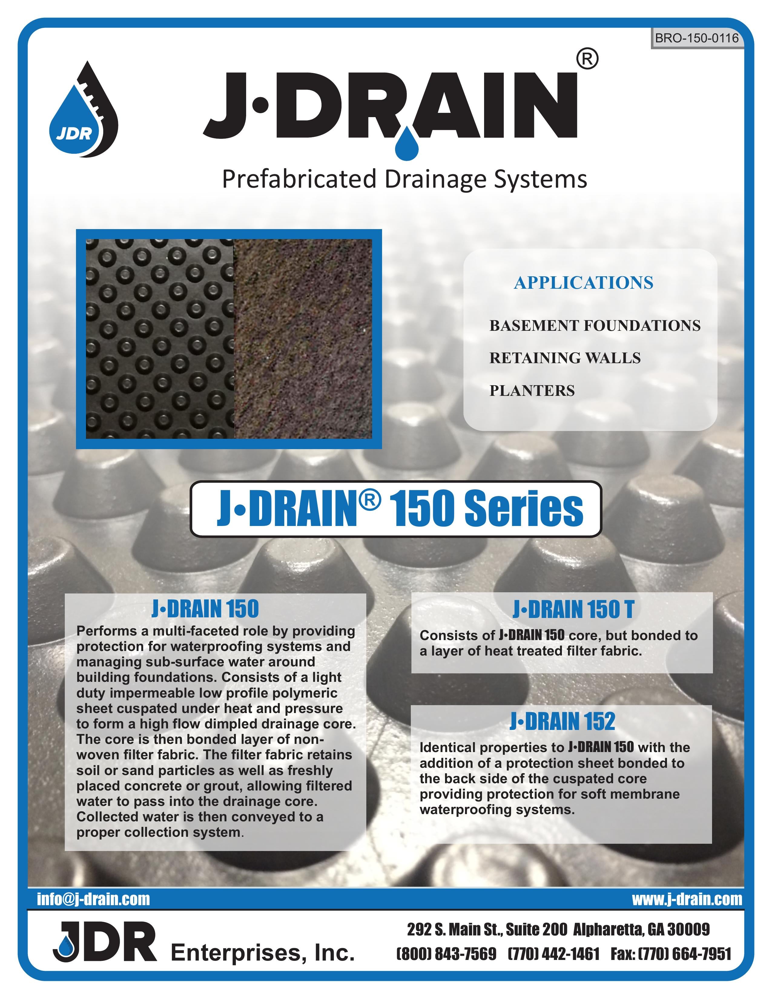 J-Drain 150 Series | BlueStone Supply